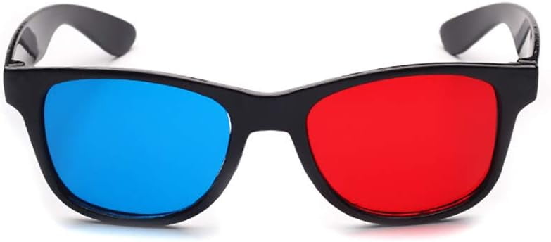 Red and Blue Glasses Universal TV Movie Dimensional Video Frame Glasses ...