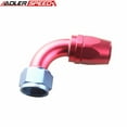 Red Blue-Heavy Duty 16AN AN-16 90 Impact Hose End, Oil Fuel Line ...