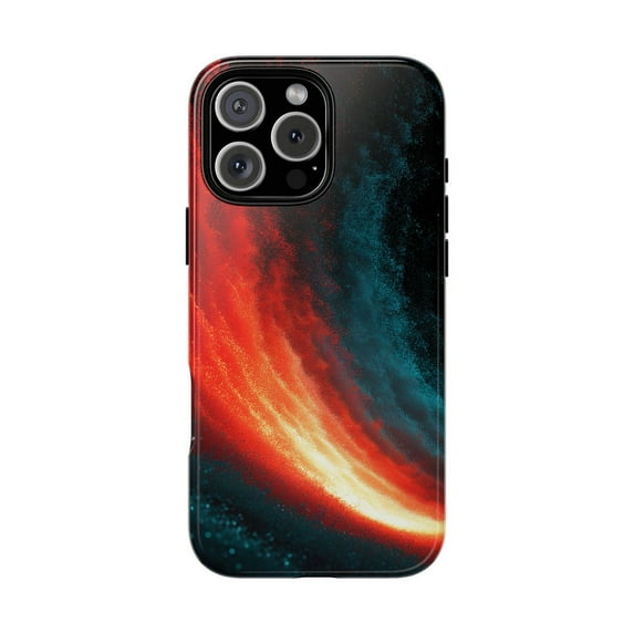 Red Blue Nebula Galactic Cosmic Flow Space Inspired Artistic Case with ...