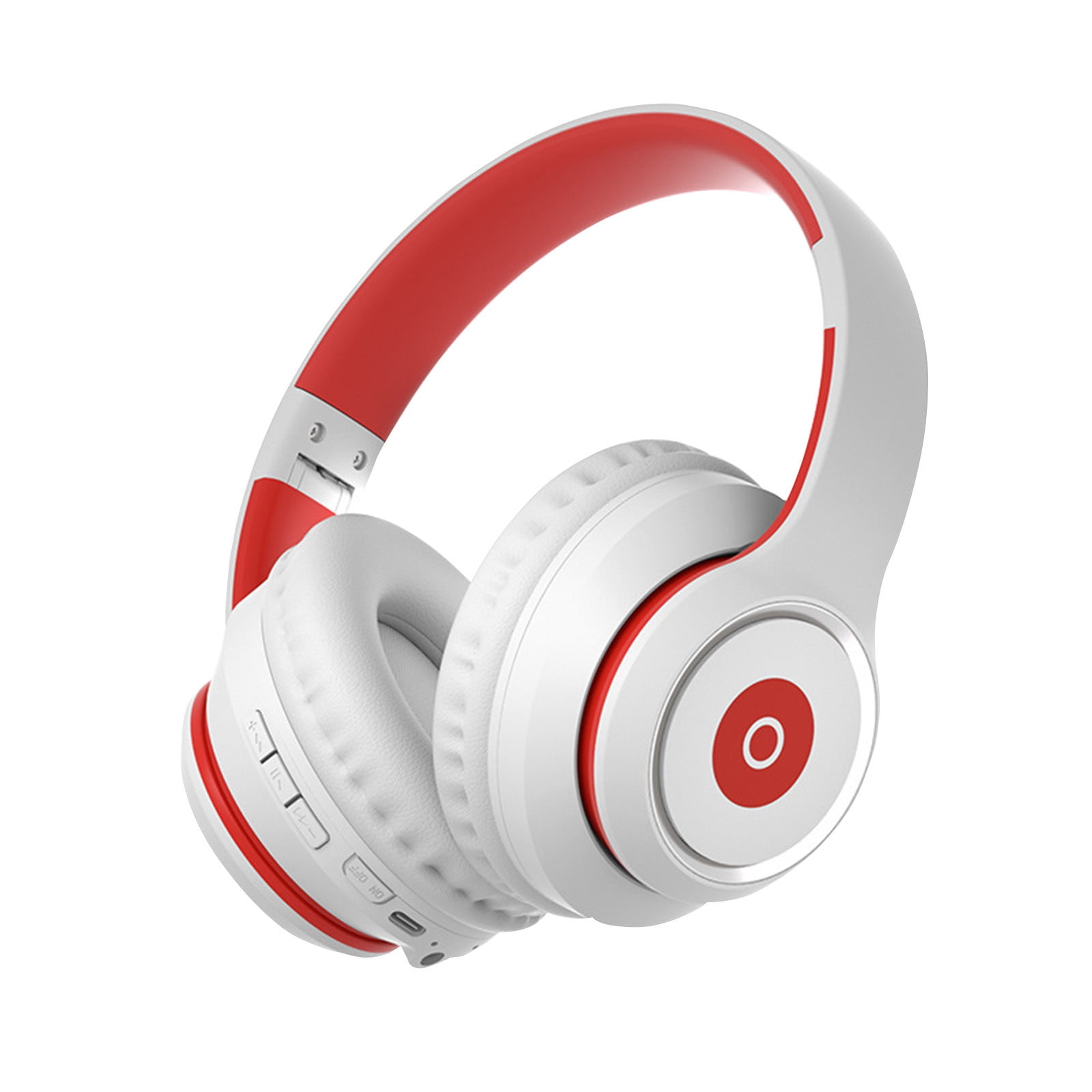 Red Bluetooth Headphones Wireless Earbuds Full Earmuffs Newly Bluetooth ...