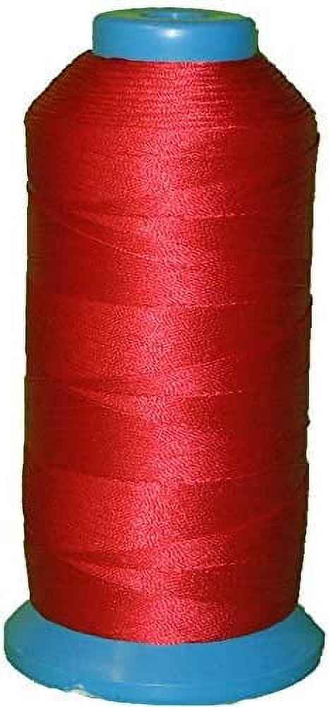 Red Bonded Nylon Sewing Thread T135 #138 1250 Yard for Outdoor ...