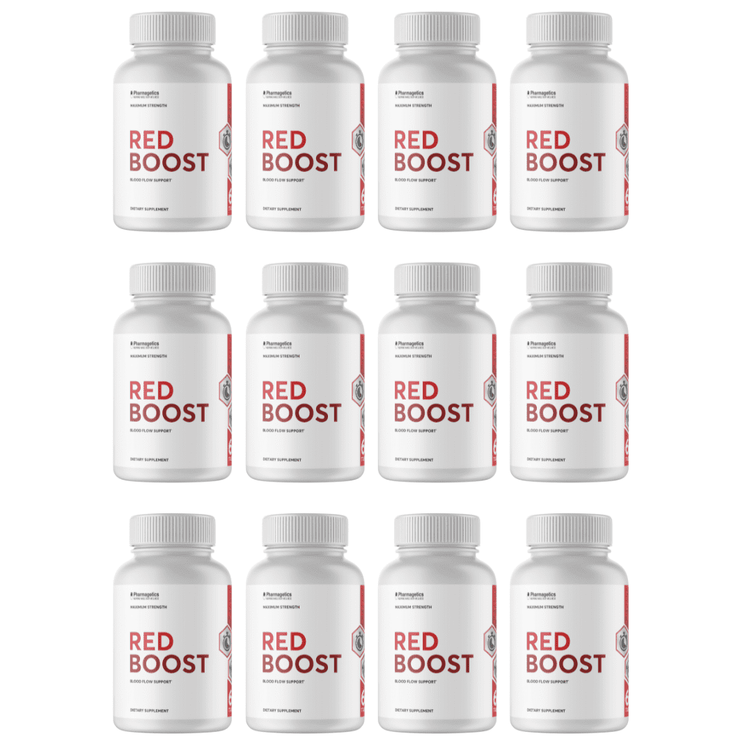 Red Boost Blood Flow Support - 12 Bottles 720 Tablets - Walmart.com