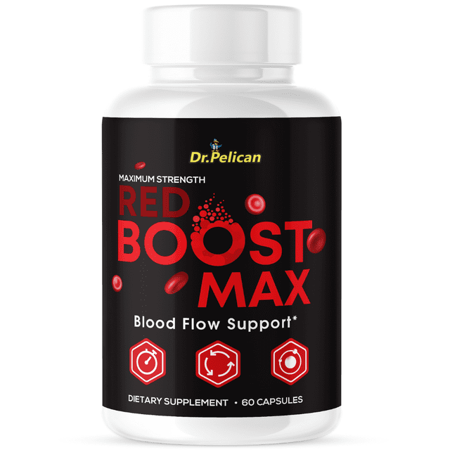 Red Boost Max - 60 Caps - Omega oils for health food stores - Walmart ...