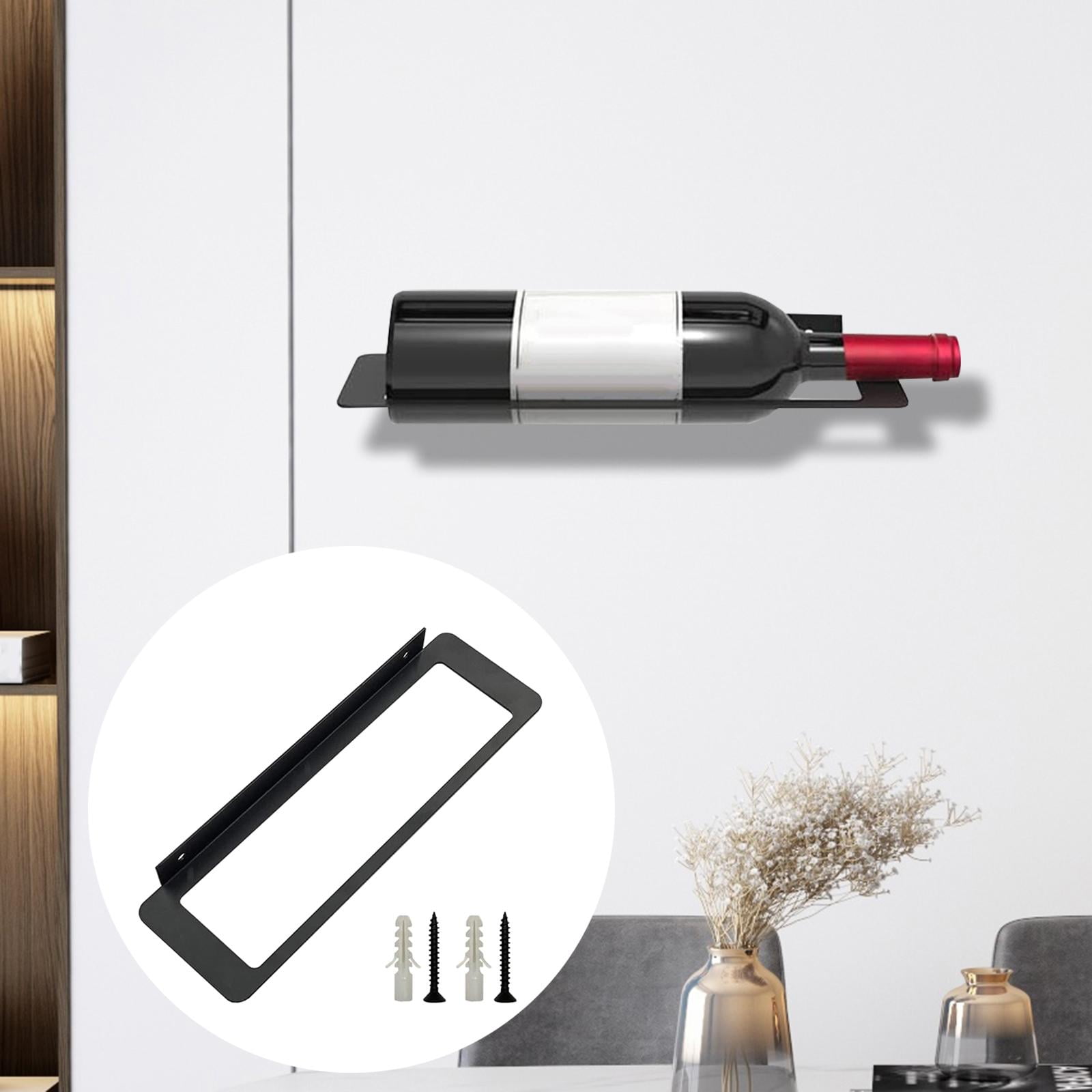 Red Bottle Display Hanger, Wall Mounted Holder, Hanging Wall Rack ...