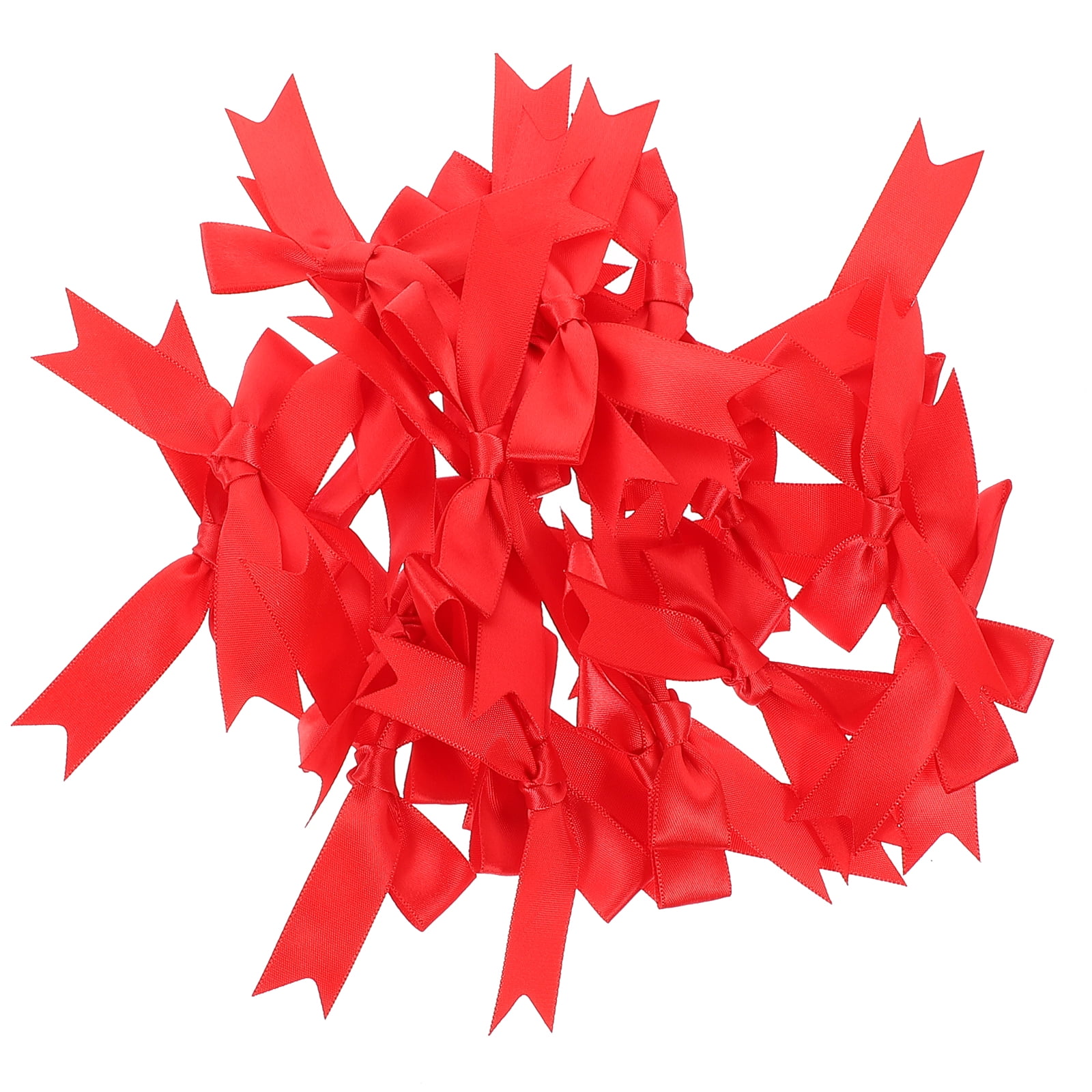 Red Bow 30 Pcs Packing Bows Ornaments Knot Gift Boxes for Presents ...