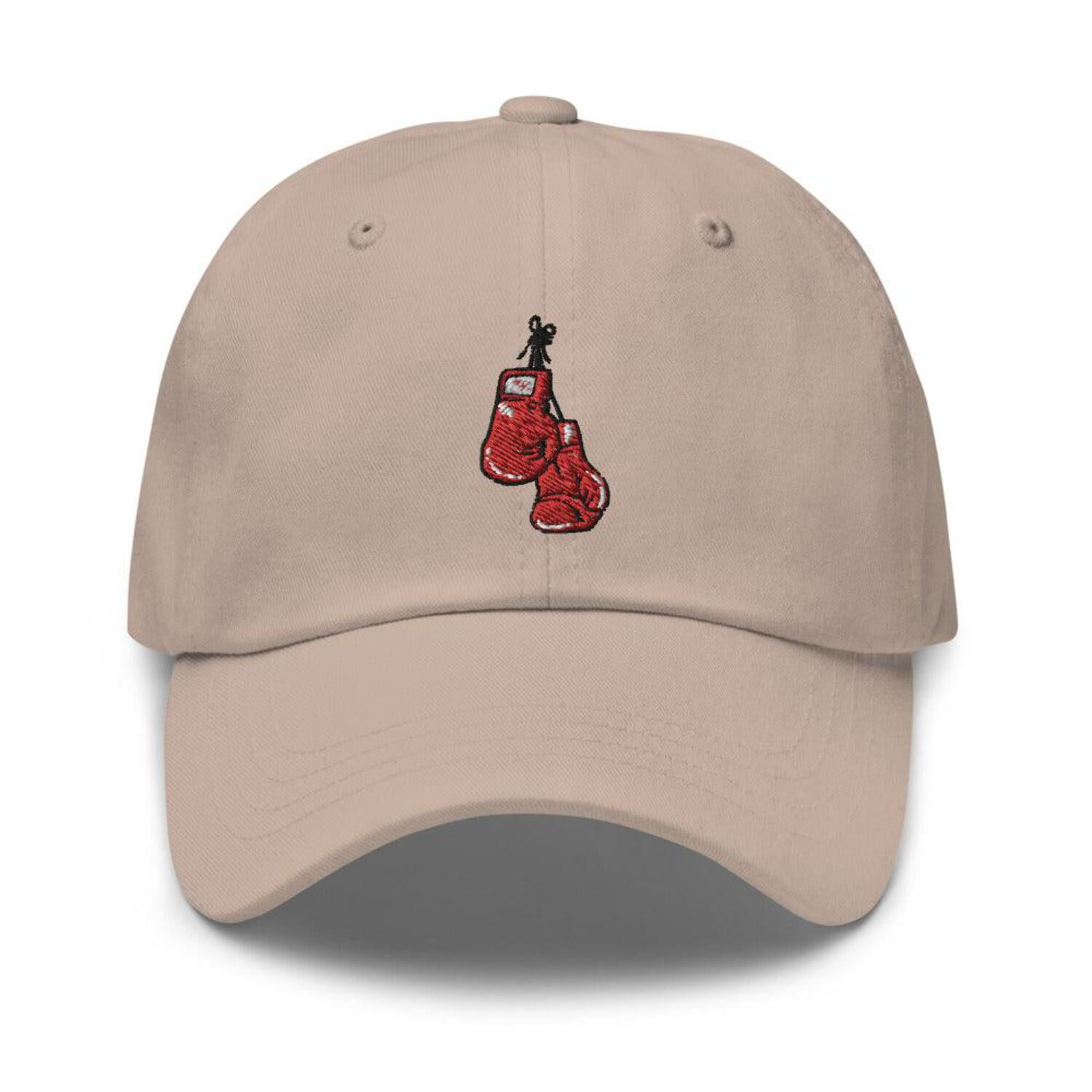 Red Boxing Gloves Embroidered Dad Hat - Walmart.com