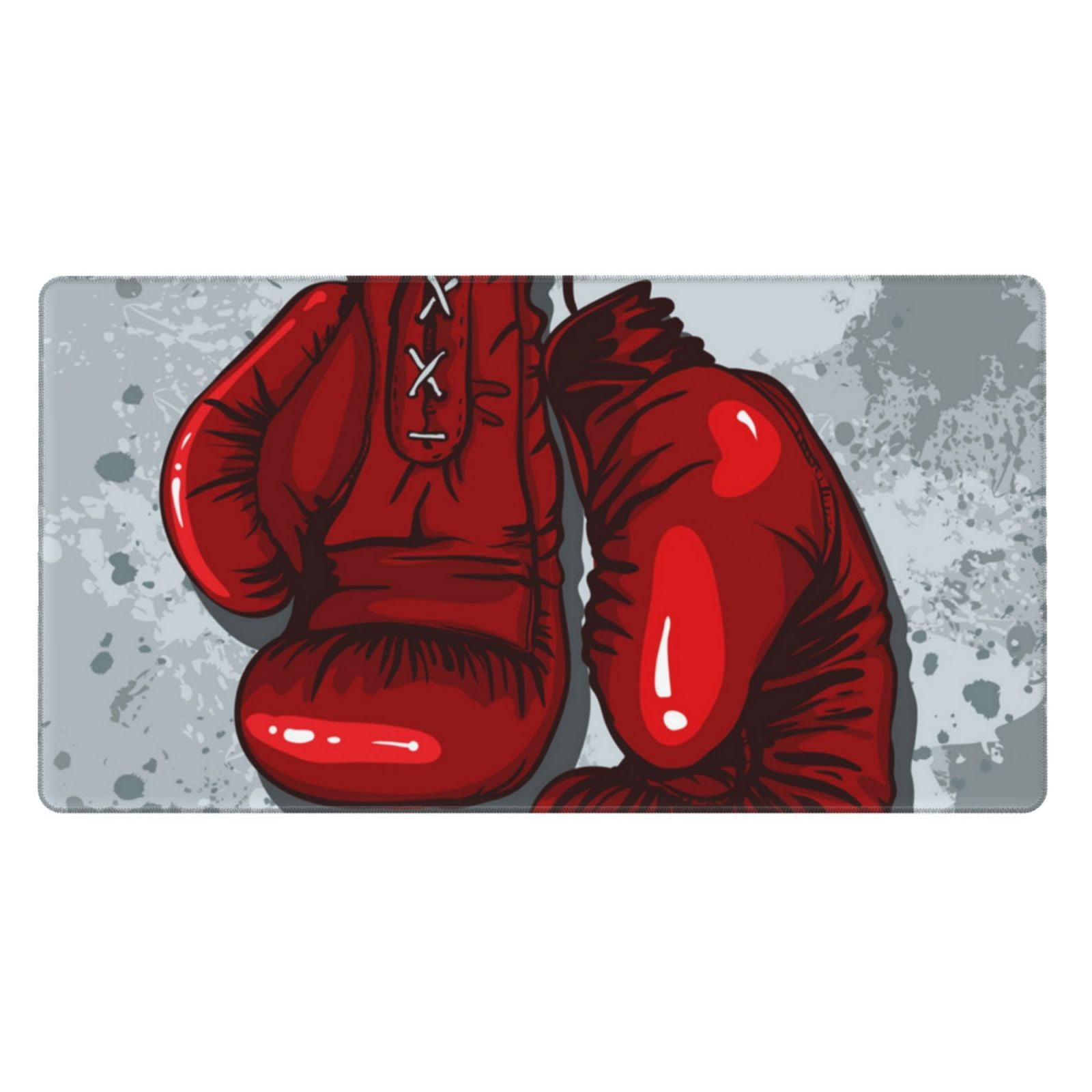 Red Boxing Gloves Mousepad Large Mouse Pad Desk Pad Computer Keyboard ...