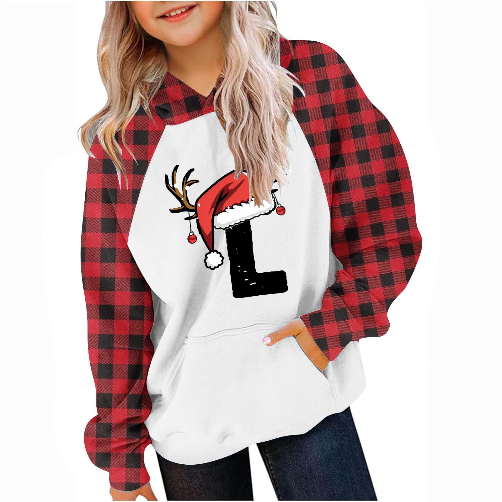 Red Boy Girl Track Athletic Vacation Christmas Casual Shacket for ...