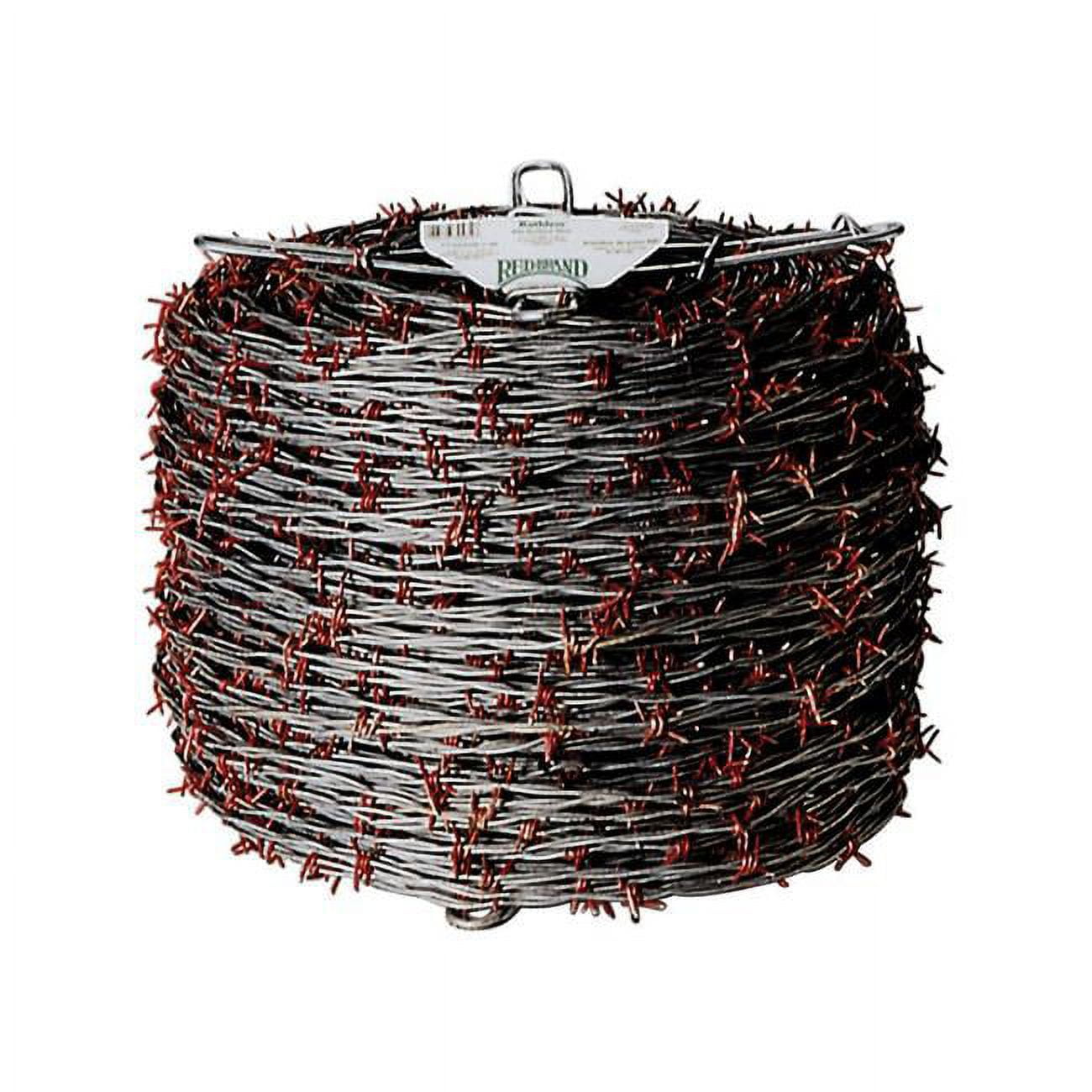 Red Brand 70481 Barbed Wire, 12-1/2 ga, 1320 ft L, 4-Barbed Point ...