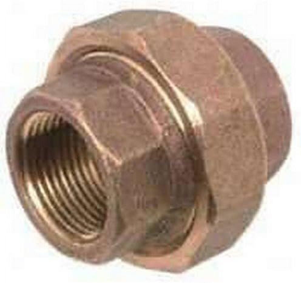 Red Brass Threaded Union - Walmart.com