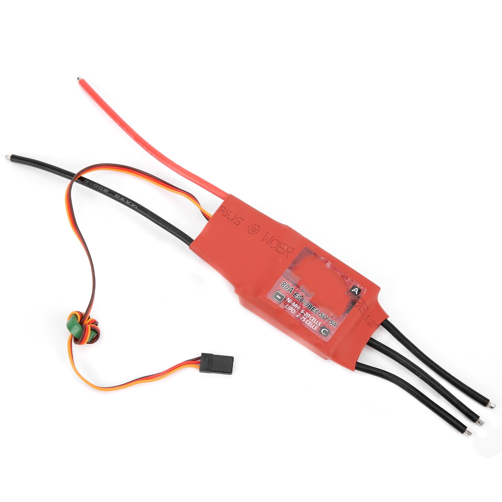 Red Brick 80A Brushless ESC Electronic Speed Controller 5V/3A BEC for ...