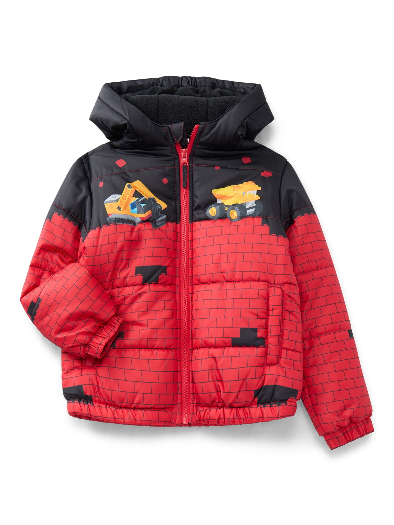 LEGO® Toddler Boys Lego Bricks Puffer Jacket, Sizes 2T-5T - Walmart.com