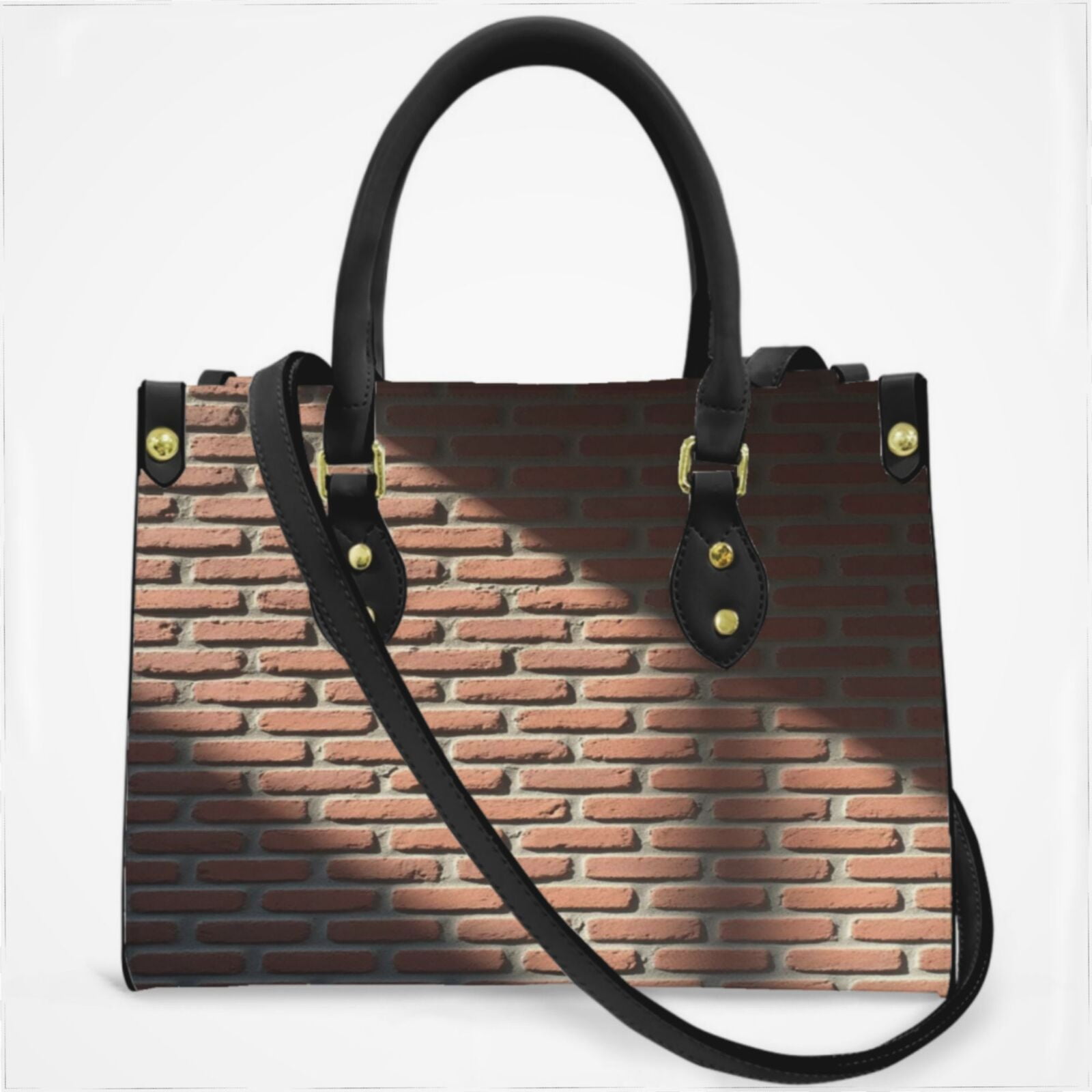 Red Brick Wall, Brick Stone Wall Cross Body Bags For Women Small ...