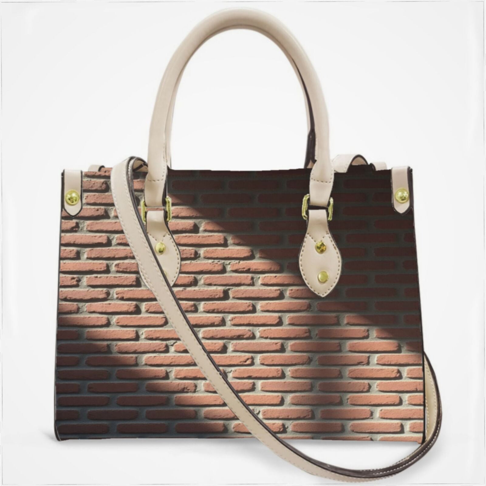 Red Brick Wall, Brick Stone Wall Cross Body Bags For Women Small ...