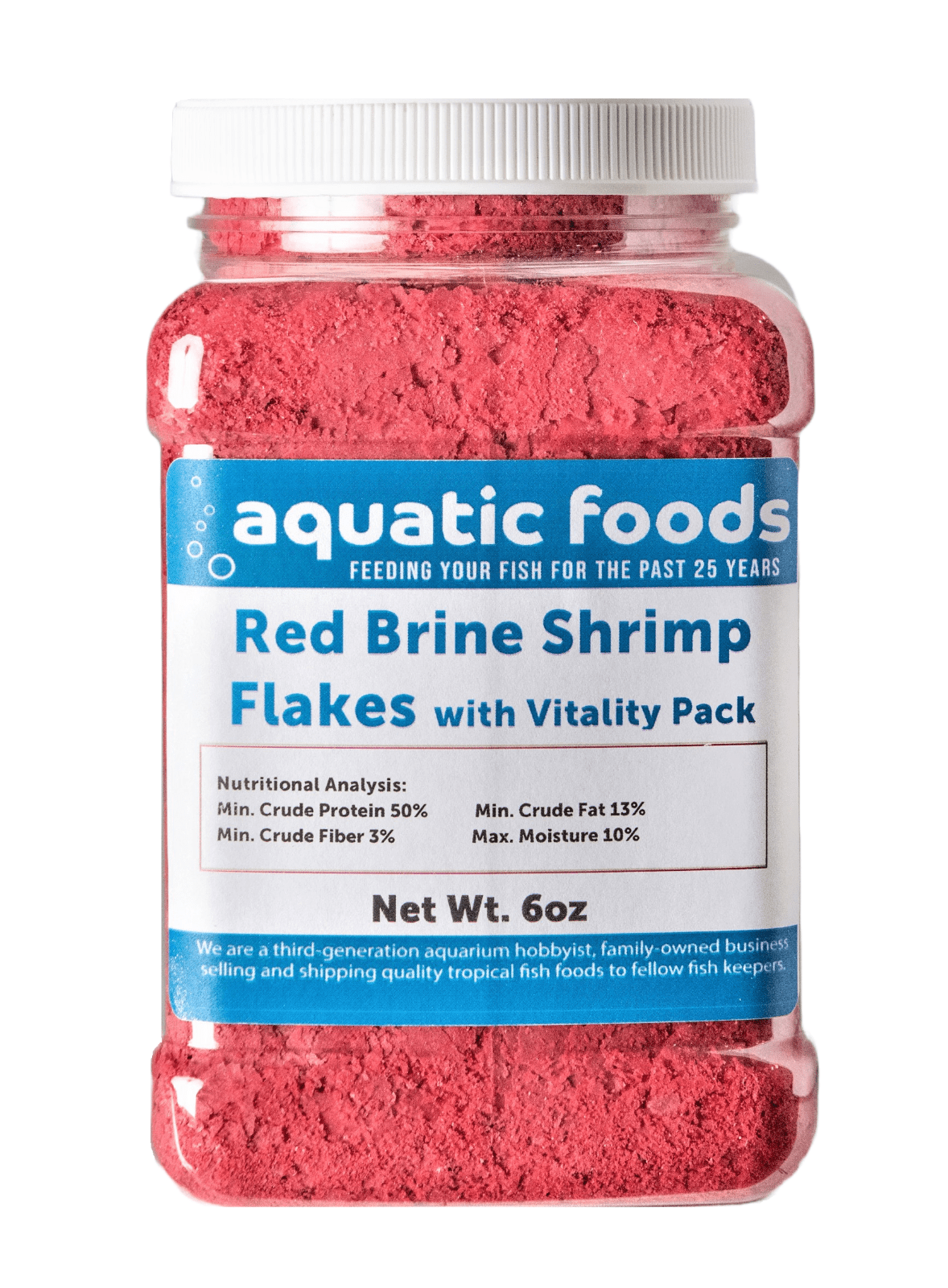 Red Brine Shrimp Color Enhancing Flakes with Vitamin Vitality Pack ...