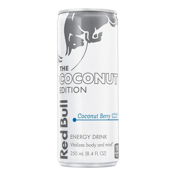Red Bull Energy Drink Coconut Edition, Coconut Berry, 2 Cans, 12 fl oz ...