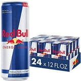 Red Bull Original Flavor Energy Drink, Caffeinated, 12 Fl Oz, Pack of ...