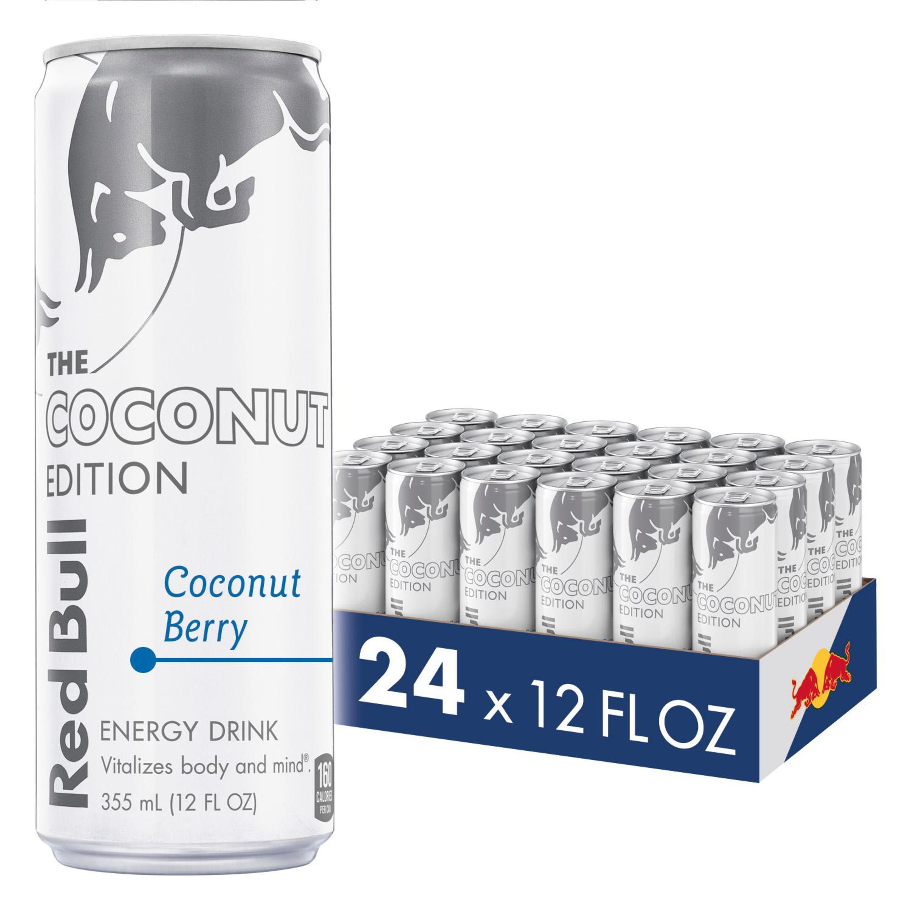 Red Bull Energy Drink, Coconut Berry, 12 Fl Oz (24 pack) - Walmart.com