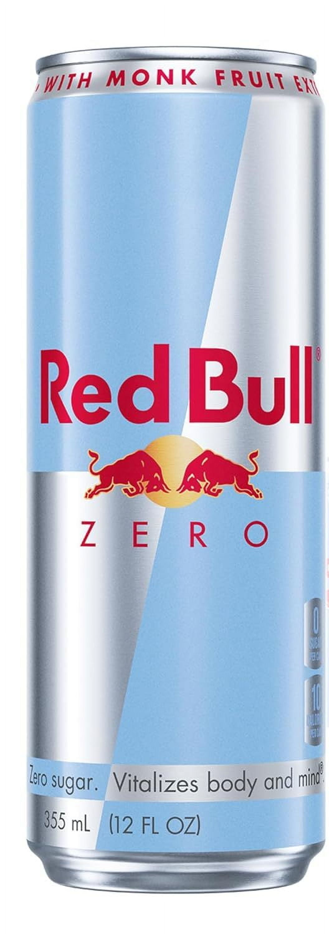 Red Bull Energy - Zero - 12 Ounce (Pack Of 4) - Walmart.com
