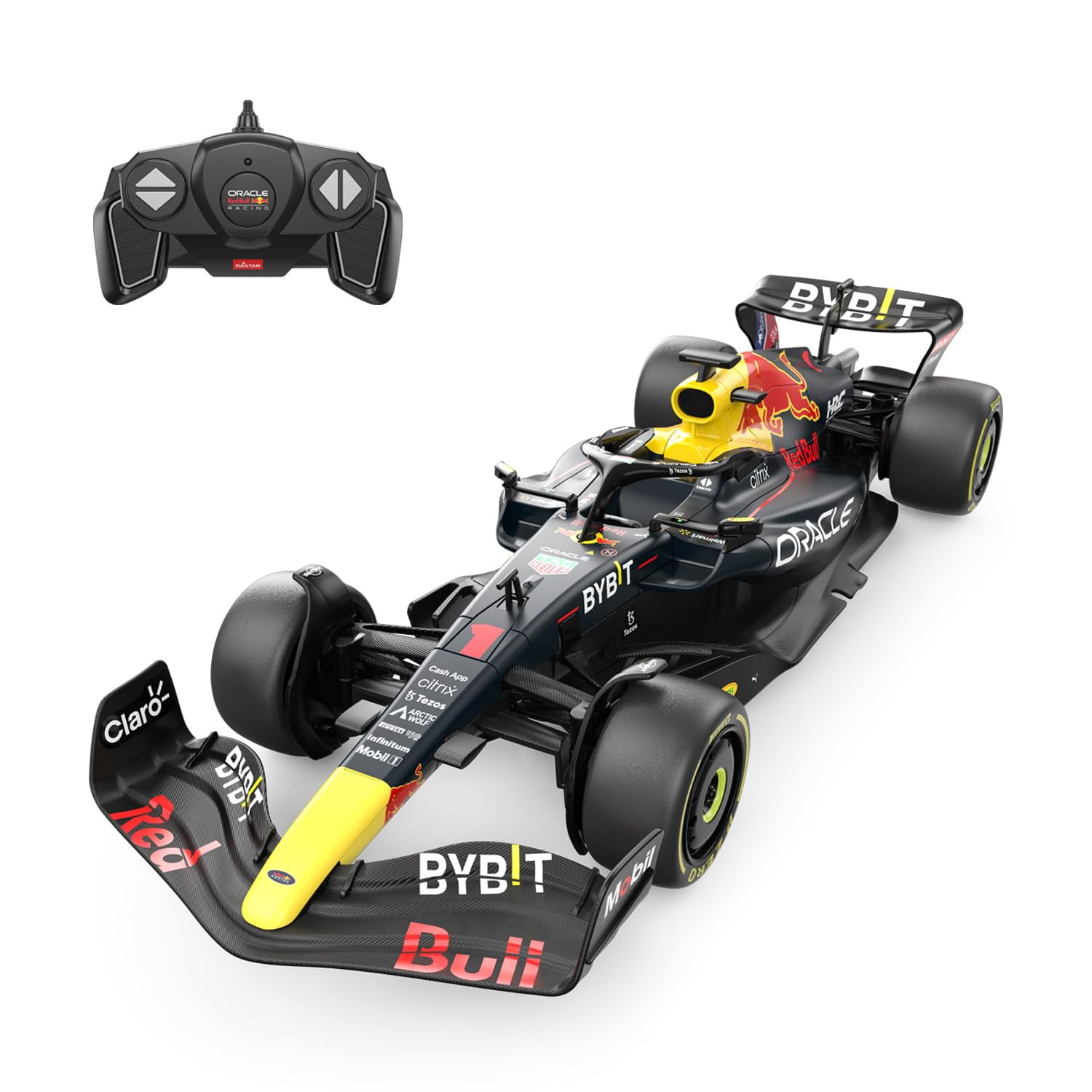 Red Bull F1 Car 1/18 Scale RC Car, Rastar 2022 Oracle Red Bull Racing ...