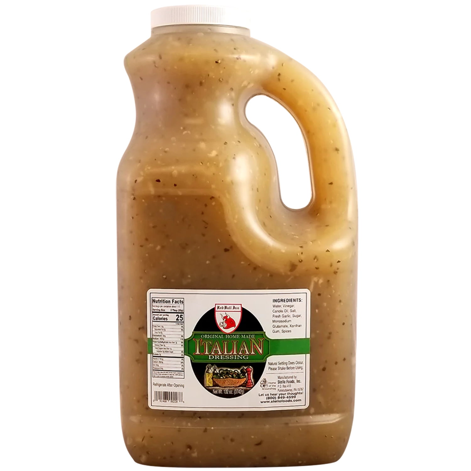 Red Bull Inn Italian Dressing, Pittsburgh Classic, 135 oz, Spices ...