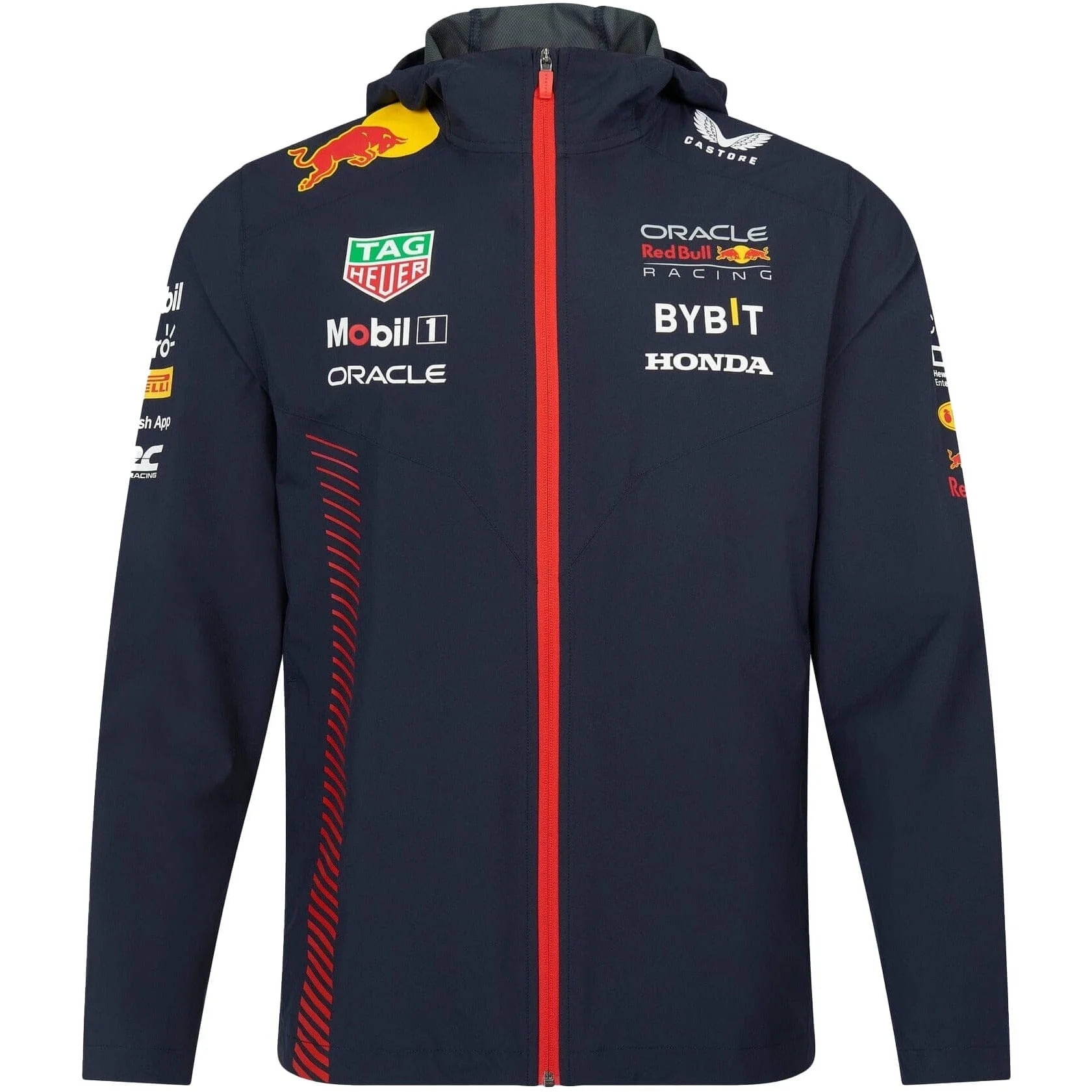Red Bull Racing F1 2023 Team Rain Jacket- Navy - Walmart.com