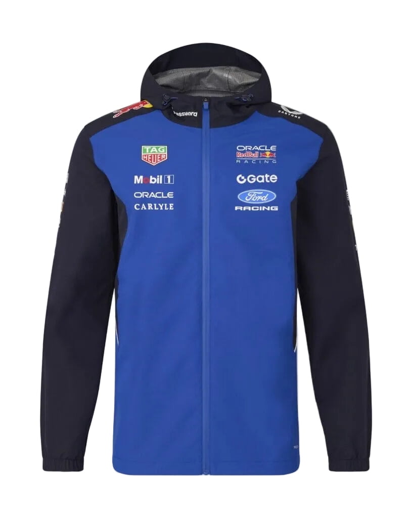 Red Bull Racing F1 2026 Team Rain Jacket - Blue/Navy - Walmart.com