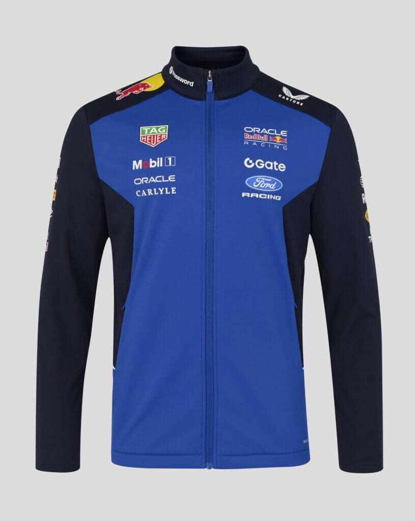 Red Bull Racing F1 2026 Team Softshell Jacket - Blue/Navy - Walmart.com