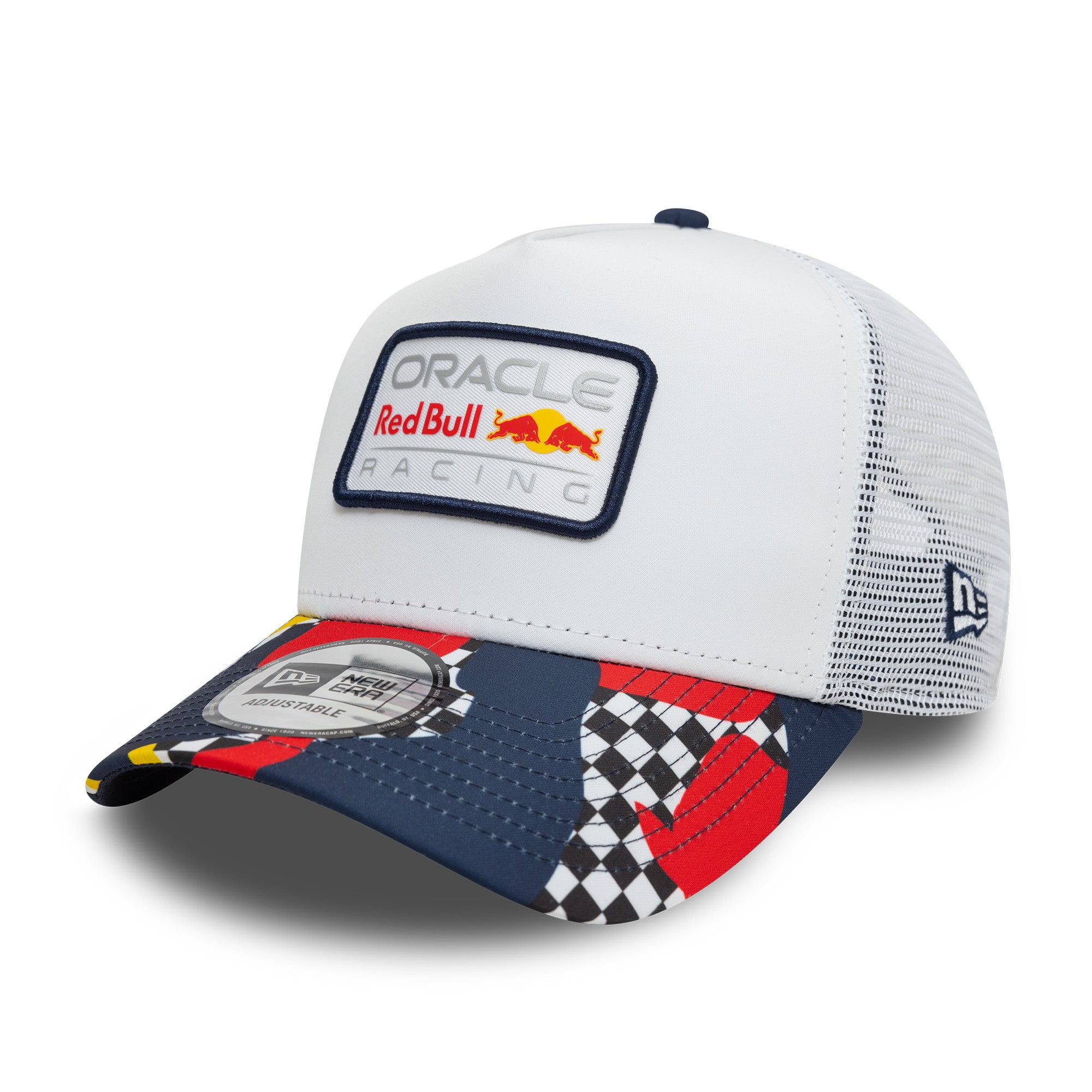 Red Bull Racing F1 Abstract EF Trucker Hat White - Walmart.com