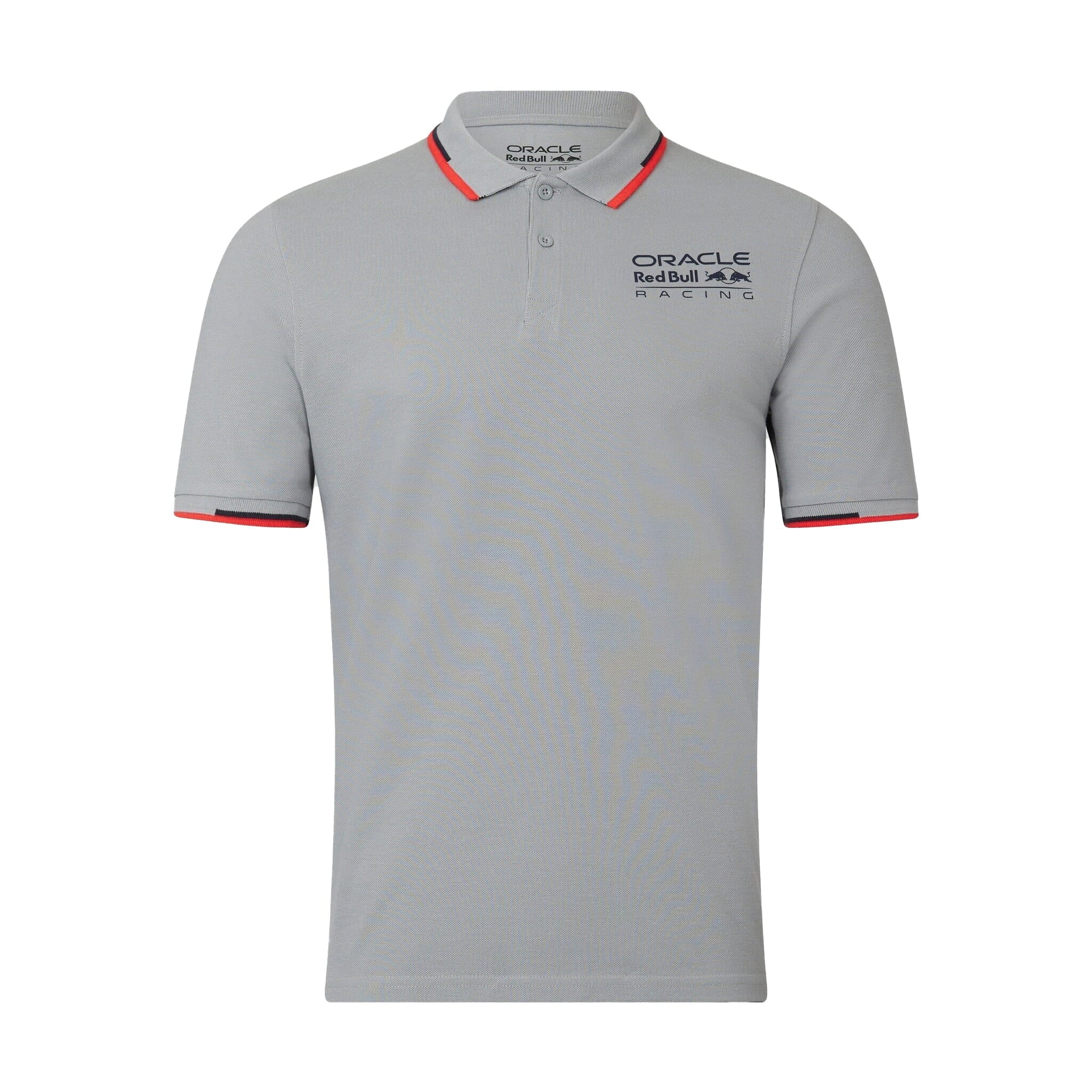 Red Bull Racing F1 Core Logo Polo - Flame Scarlet/Grey/Night Sky/White ...