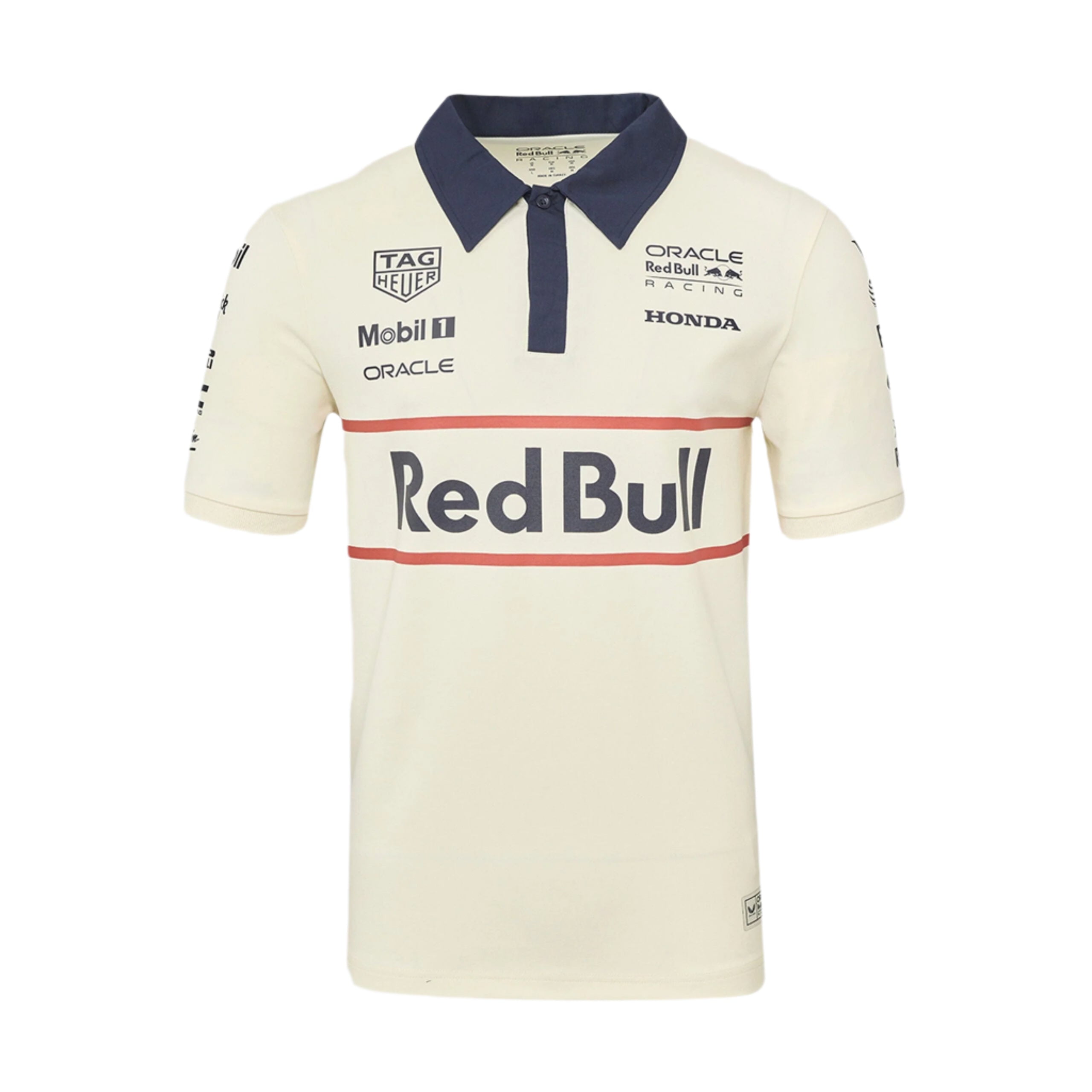 Red Bull Racing F1 Heritage Team Polo Shirt - Egret - Walmart.com