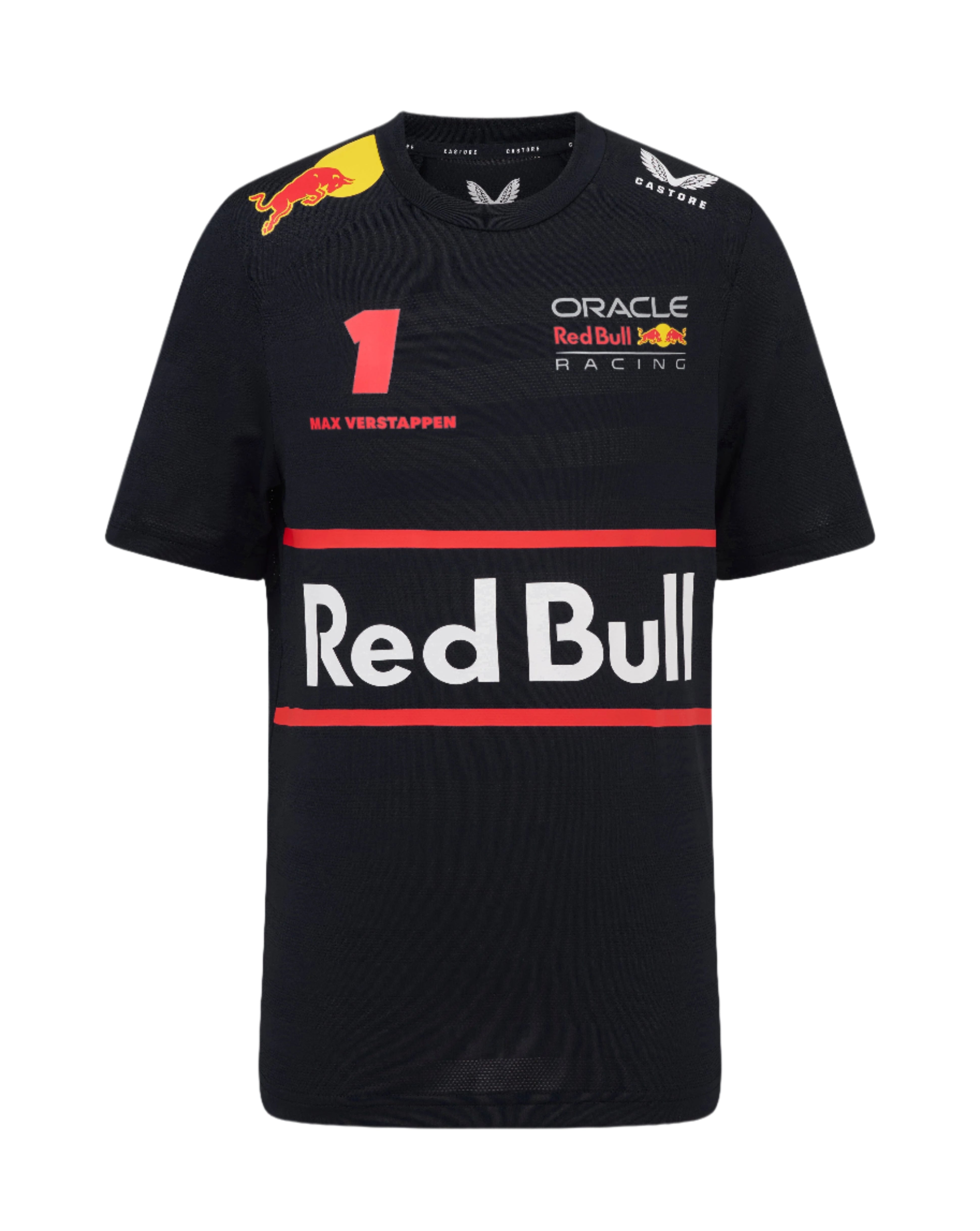 Red Bull Racing F1 Kid's 2025 Max Verstappen Team T-Shirt - Youth Navy ...