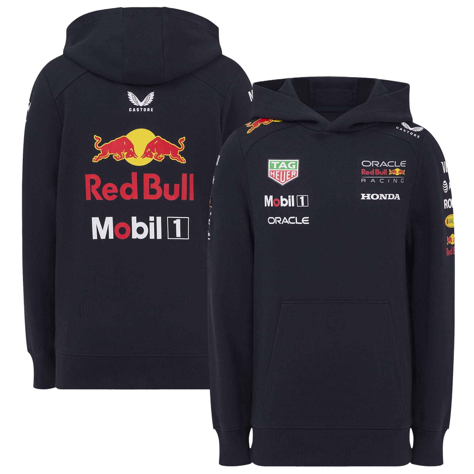 Youth Red Bull Racing Navy Red Bull Racing Replica Pullover Hoodie ...