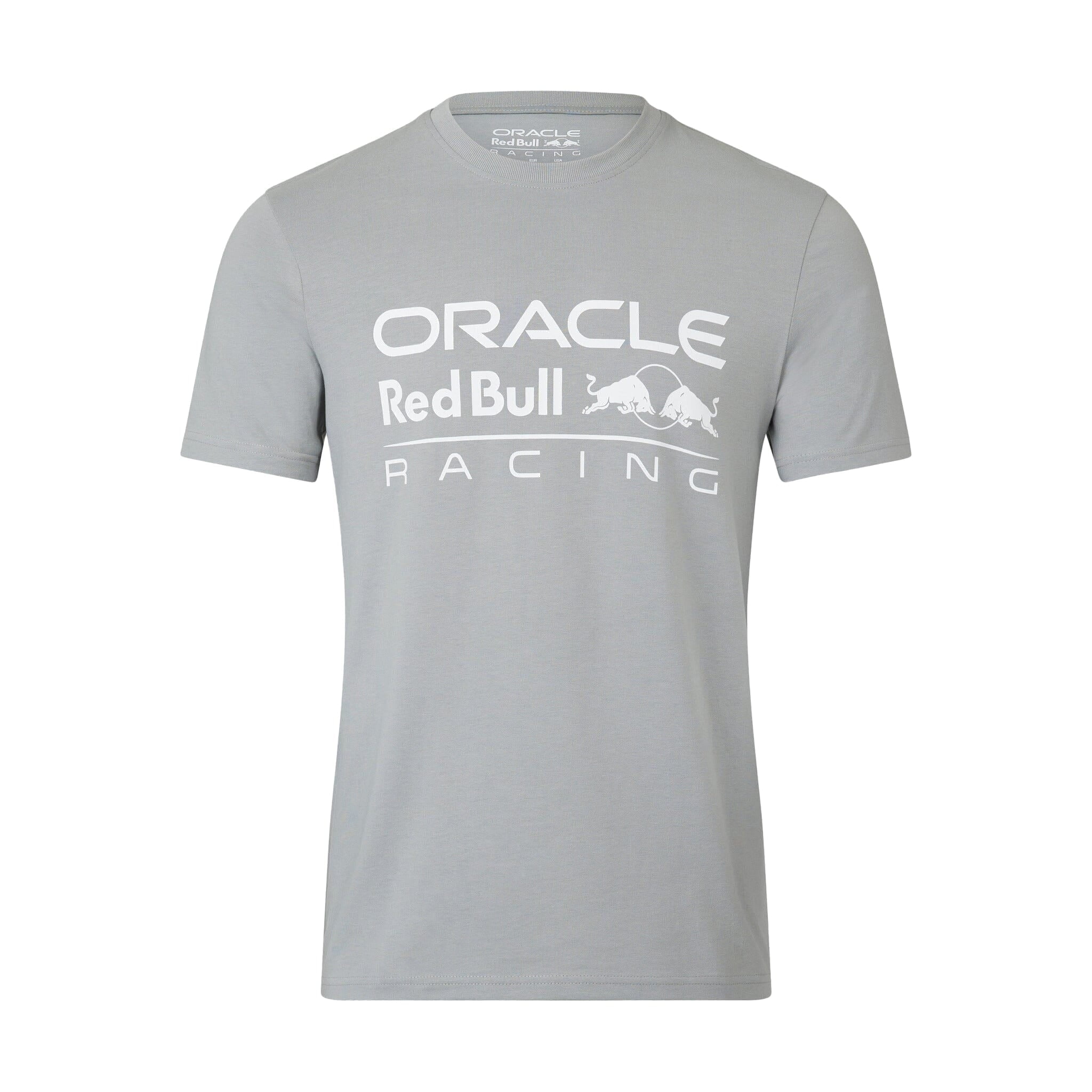Red Bull Racing F1 Large Front Logo T-Shirt - Flame Scarlet/Grey/Night ...