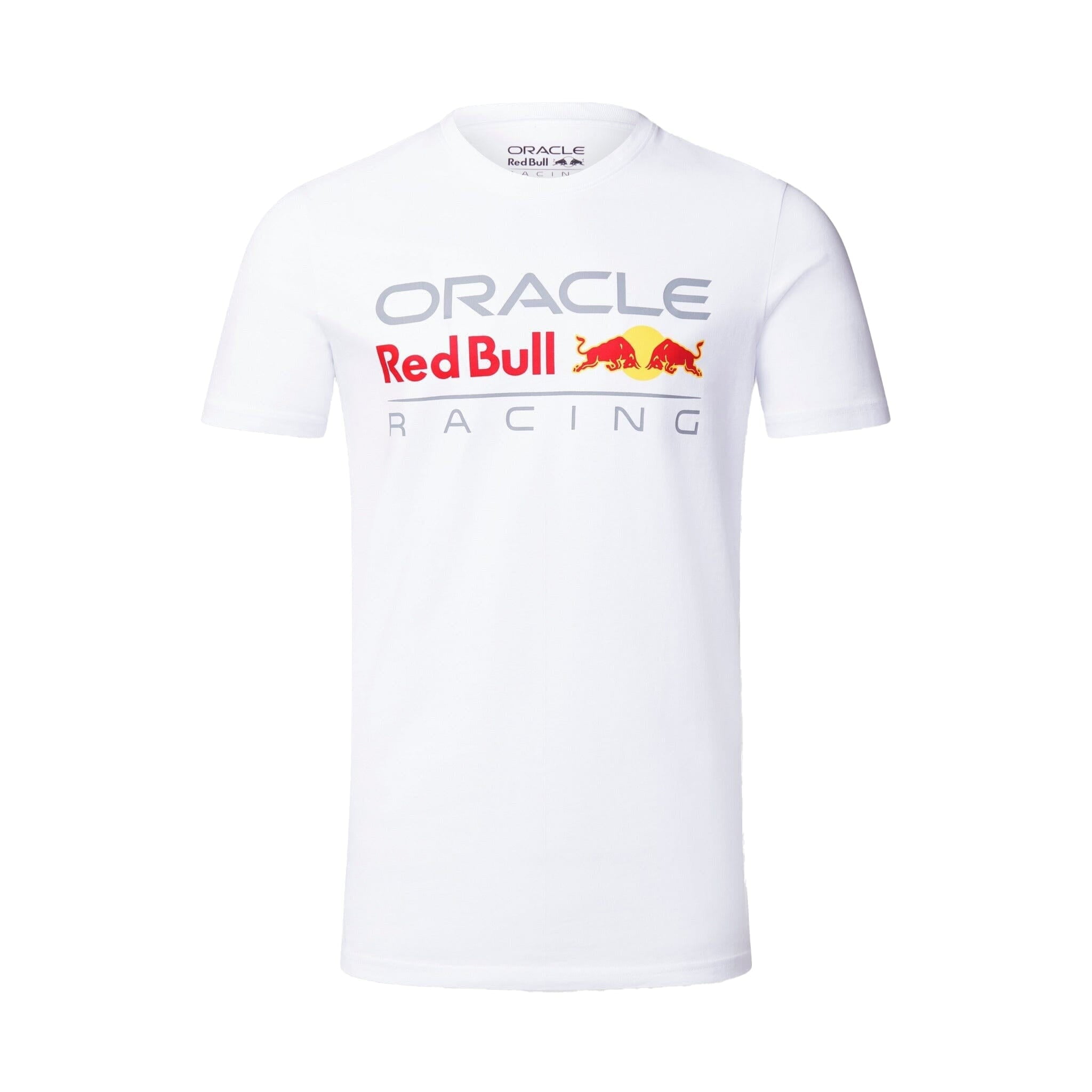 Red Bull Racing F1 Large Front Logo T-Shirt - Flame Scarlet/Grey/Night ...