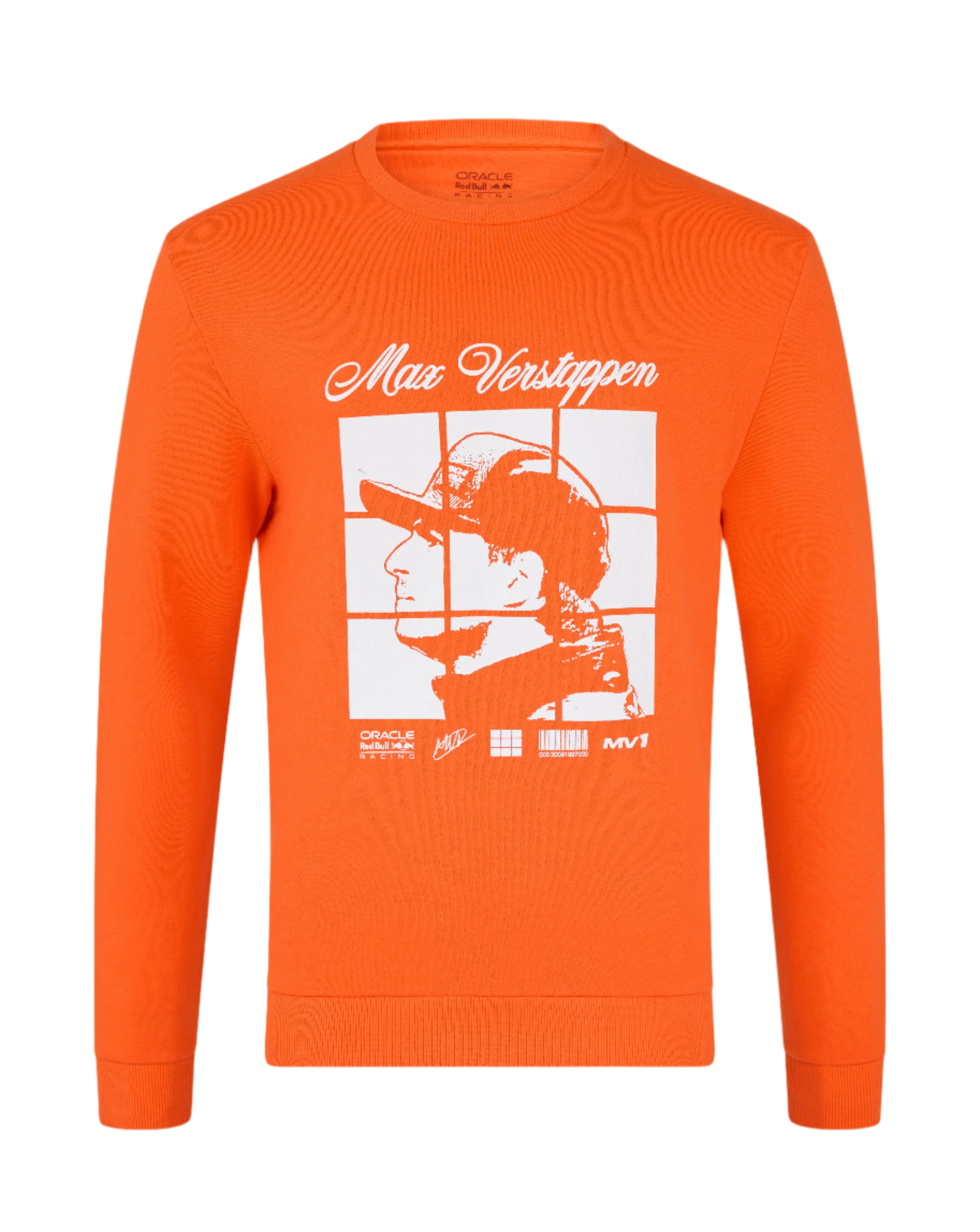 Red Bull Racing F1 Max Verstappen Puzzle Crew Sweatshirt - Exotic ...