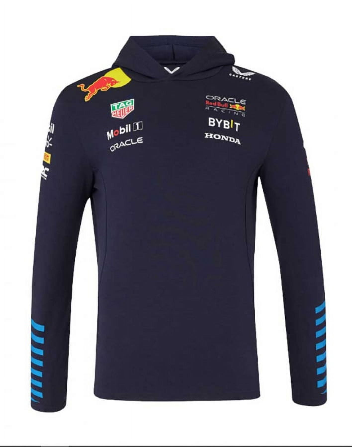 Red Bull Racing F1 Men's 2024 Team Pullover Hoodie- Navy - Walmart.com