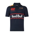 Red Bull Racing F1 Men's 2025 Yuki Tsunoda Team Polo Shirt- Navy ...