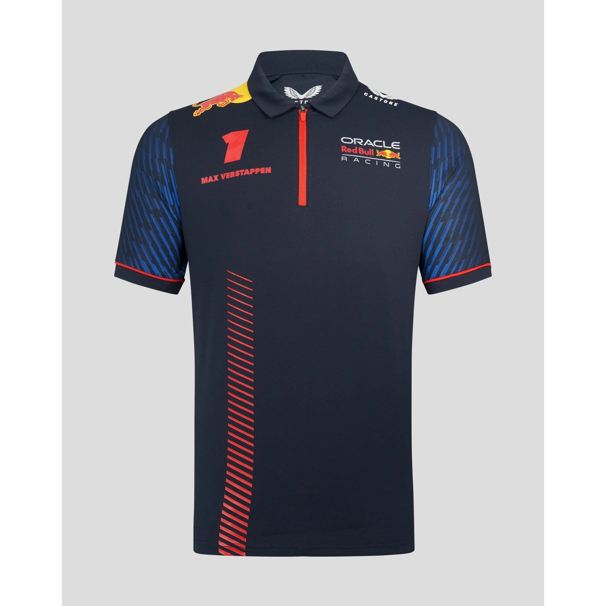 Red Bull Racing F1 Men's Max Verstappen Team Polo Shirt Navy - Walmart.com