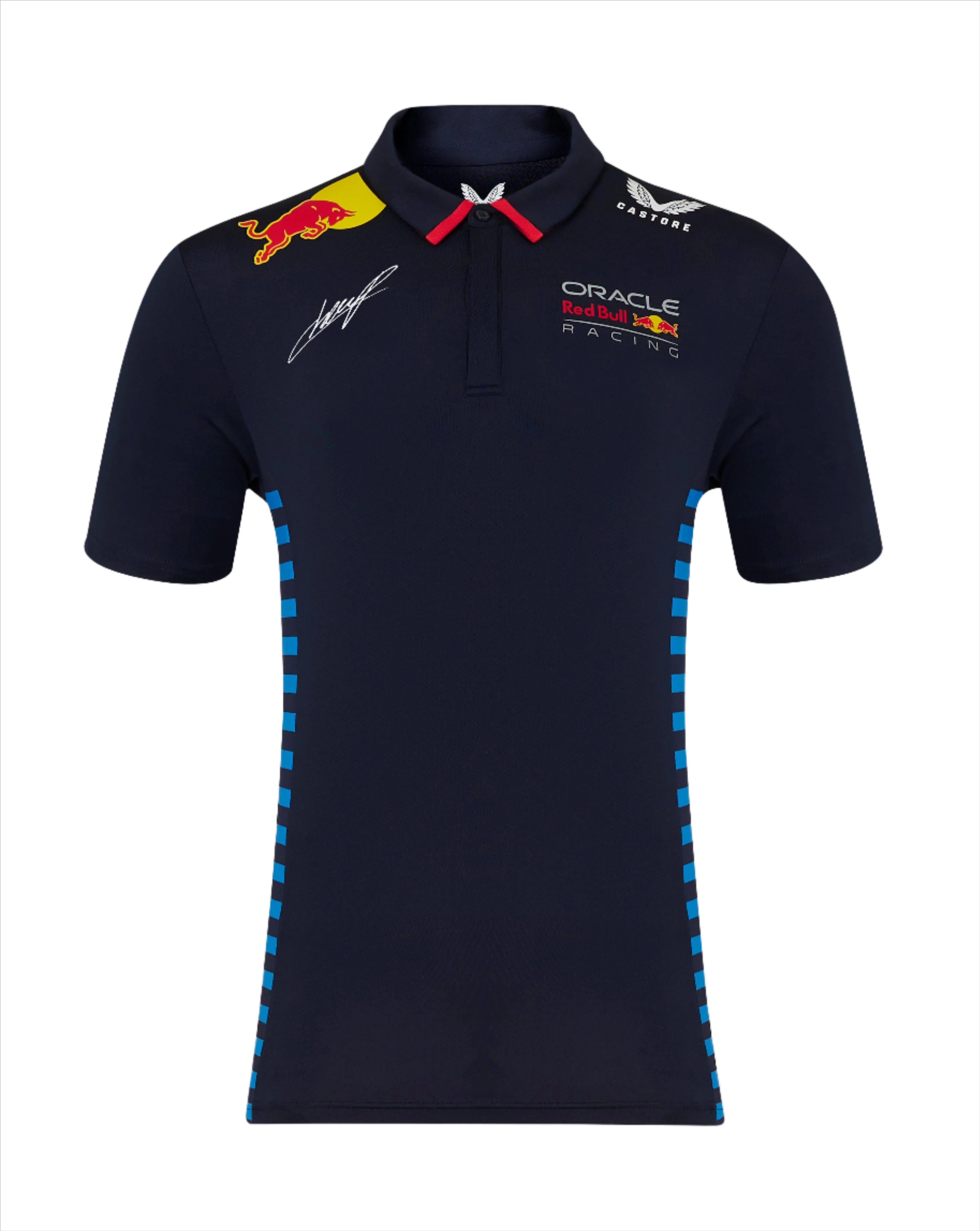 Red Bull Racing F1 Men's Sergio "Checo" Perez Team Polo Shirt Navy ...