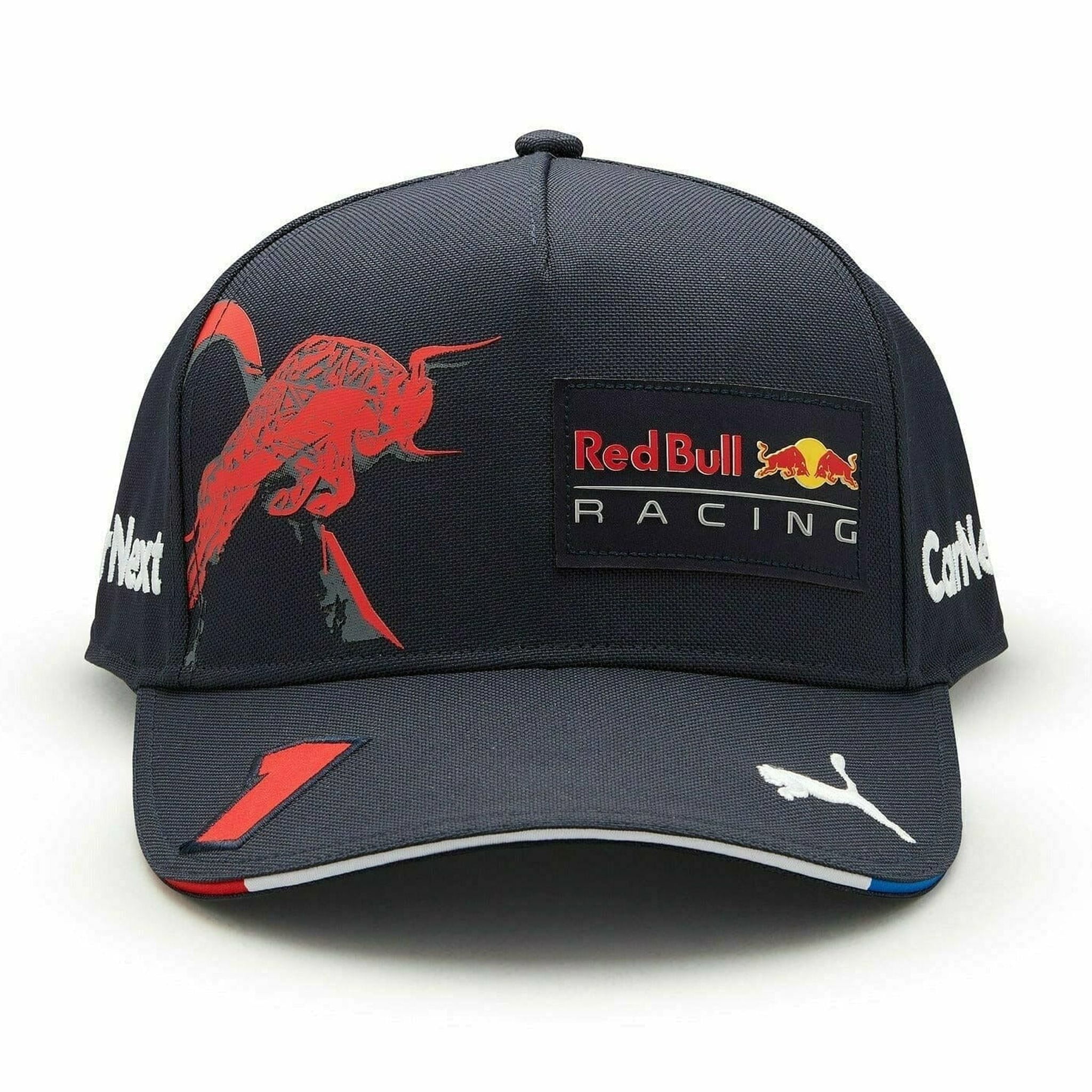 Red Bull Racing F1 Team Unisex Driver Max Verstappen Puma Navy Hat ...