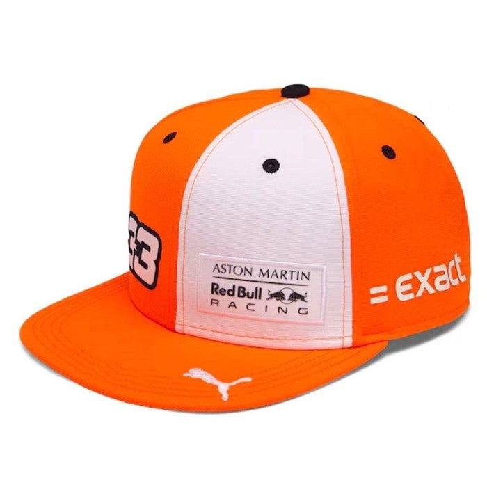 Red Bull Racing F1 Unisex Replica Max Verstappen Vibrant Orange Hat ...