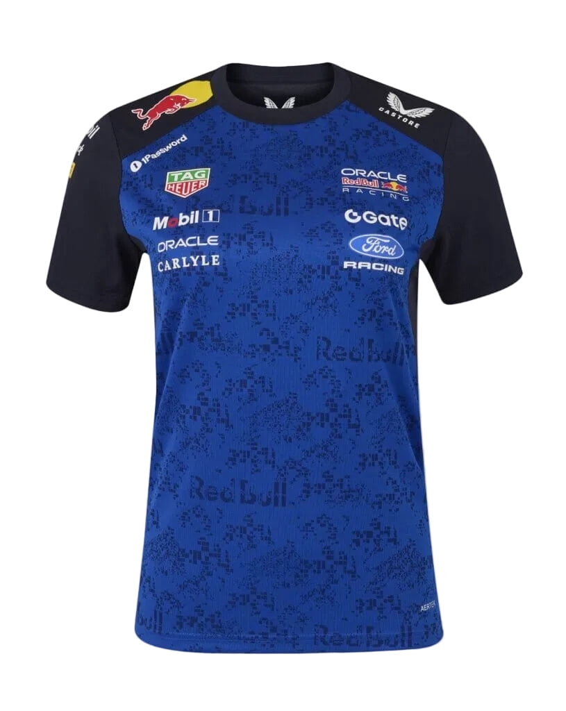 Red Bull Racing F1 Women's 2026 Team T-Shirt- Blue/Navy - Walmart.com