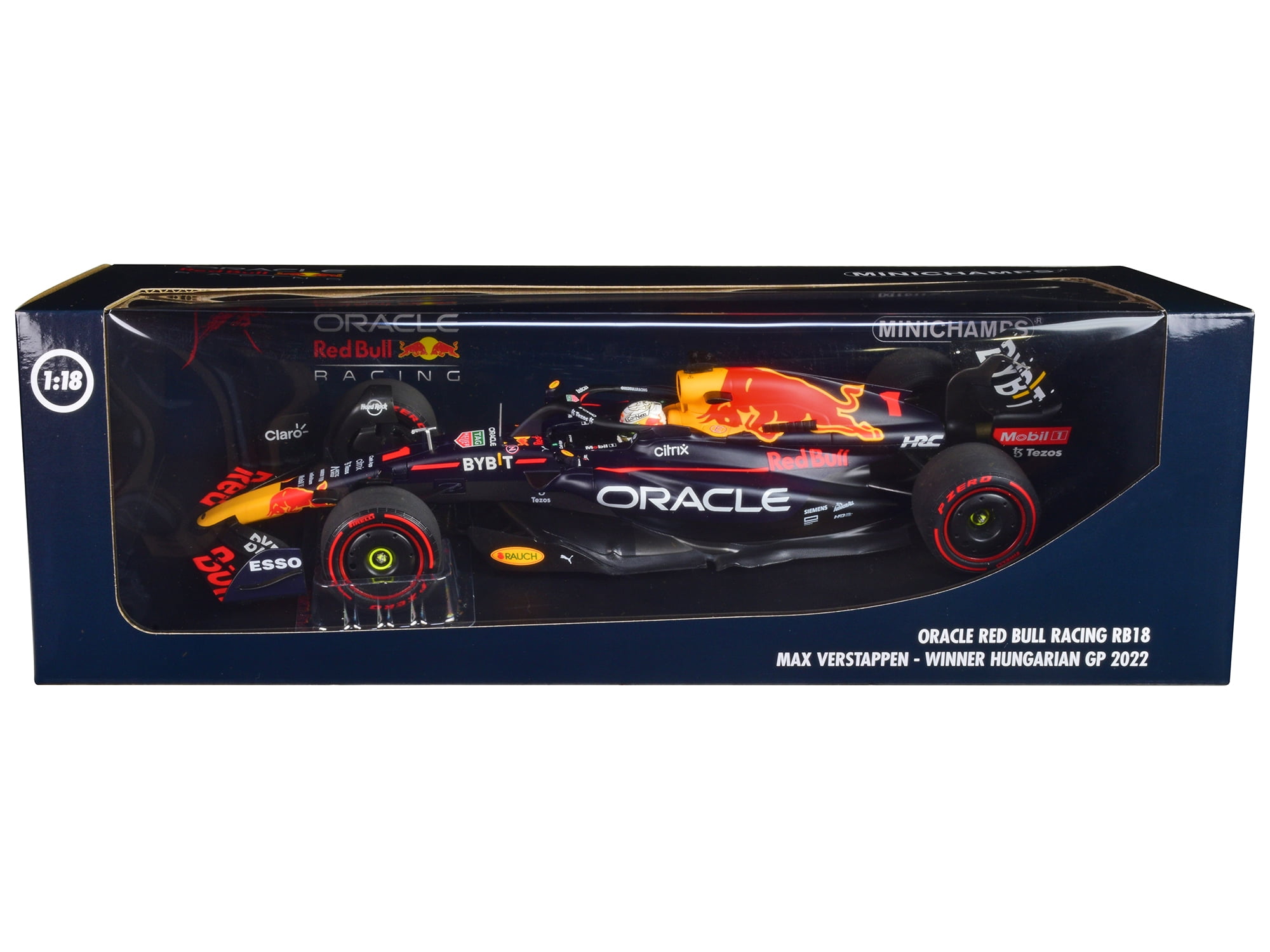 Red Bull Racing RB18 #1 Max Verstappen "Oracle" Winner F1 Formula One ...