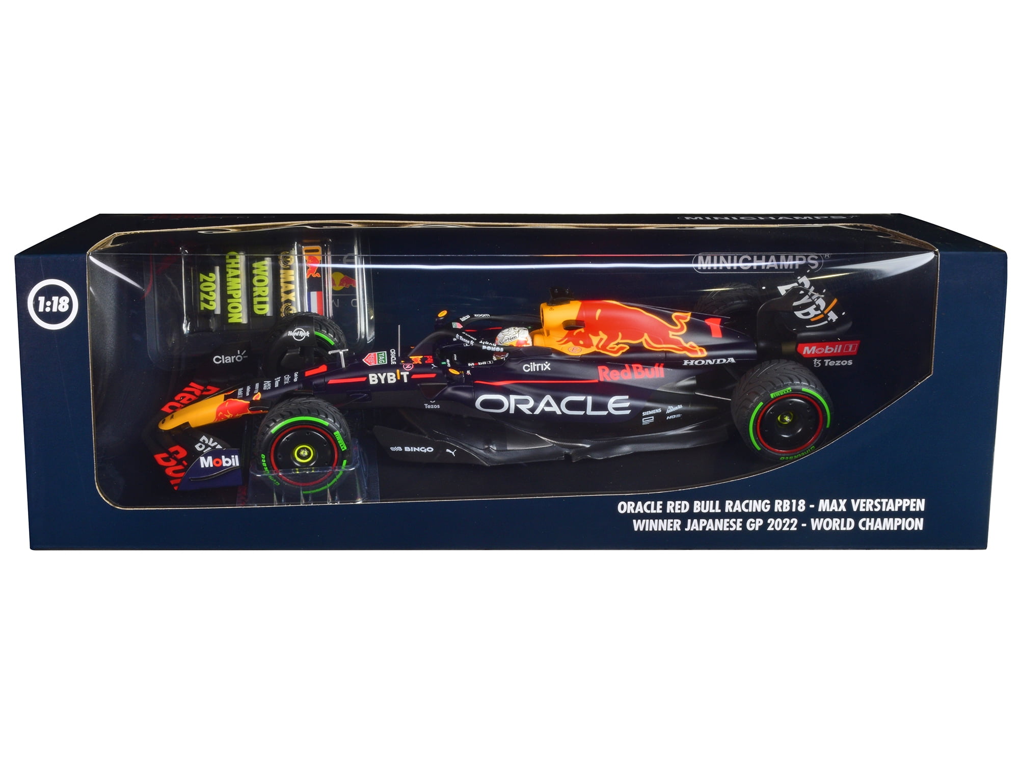 Red Bull Racing RB18 #1 Max Verstappen "Oracle" Winner F1 Formula One ...