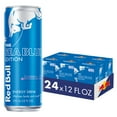Red Bull Sea Blue Edition Energy Drink, 12 fl oz, 6 Packs of 4 Cans ...