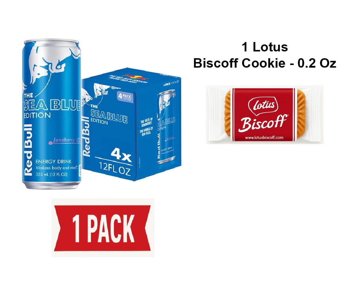 Red Bull Sea Blue Edition Energy Drink, Juneberry, With 114Mg Caffeine ...