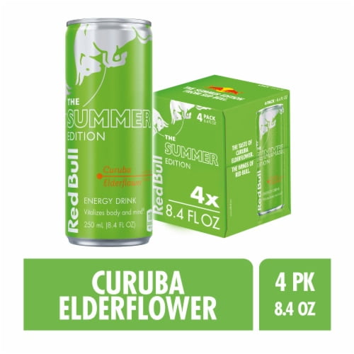 Red Bull Summer Edition Curuba Elderflower Multipack Cans - Walmart.com
