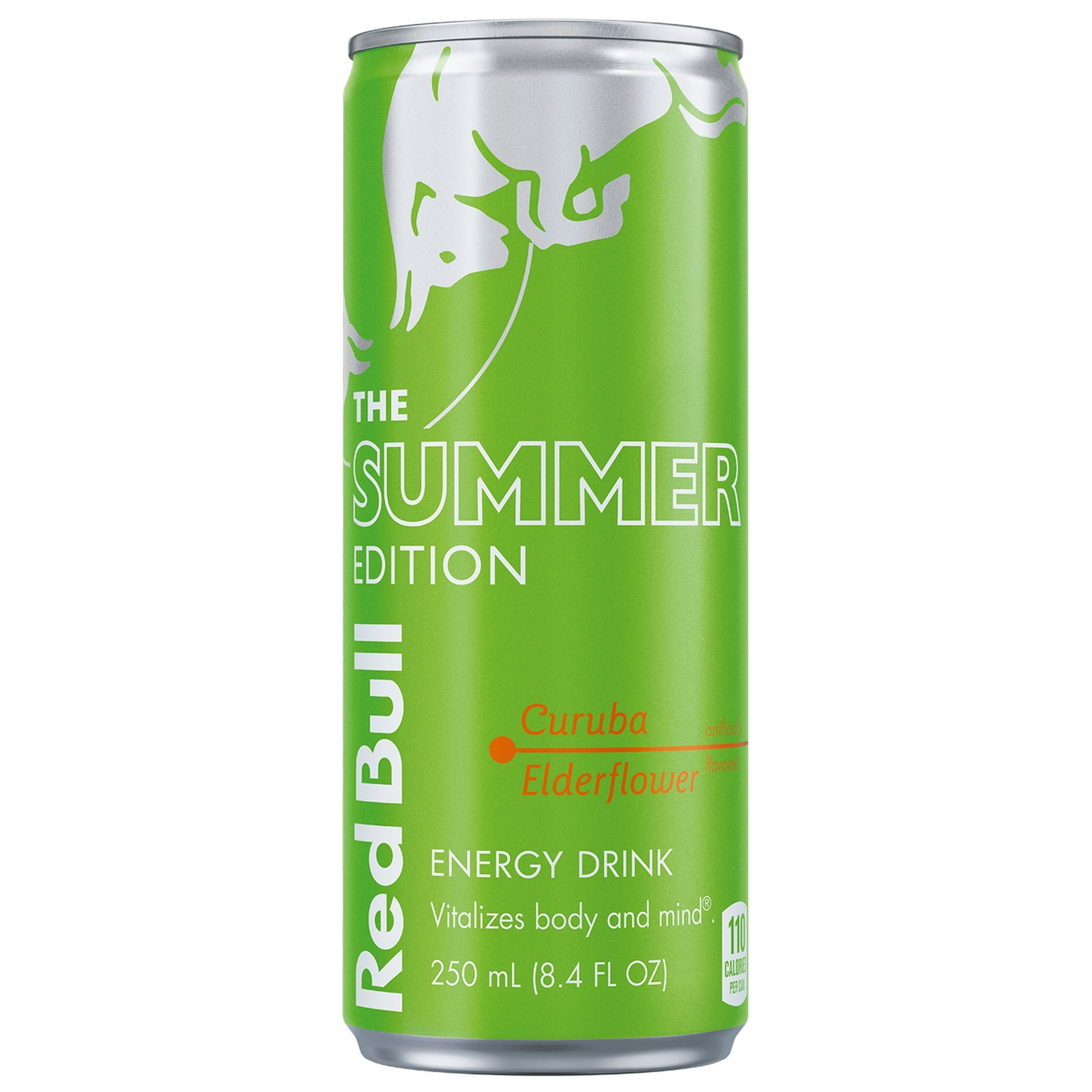 Red Bull Summer Edition Energy Drink, Curuba Elderflower, 80mg Caffeine ...