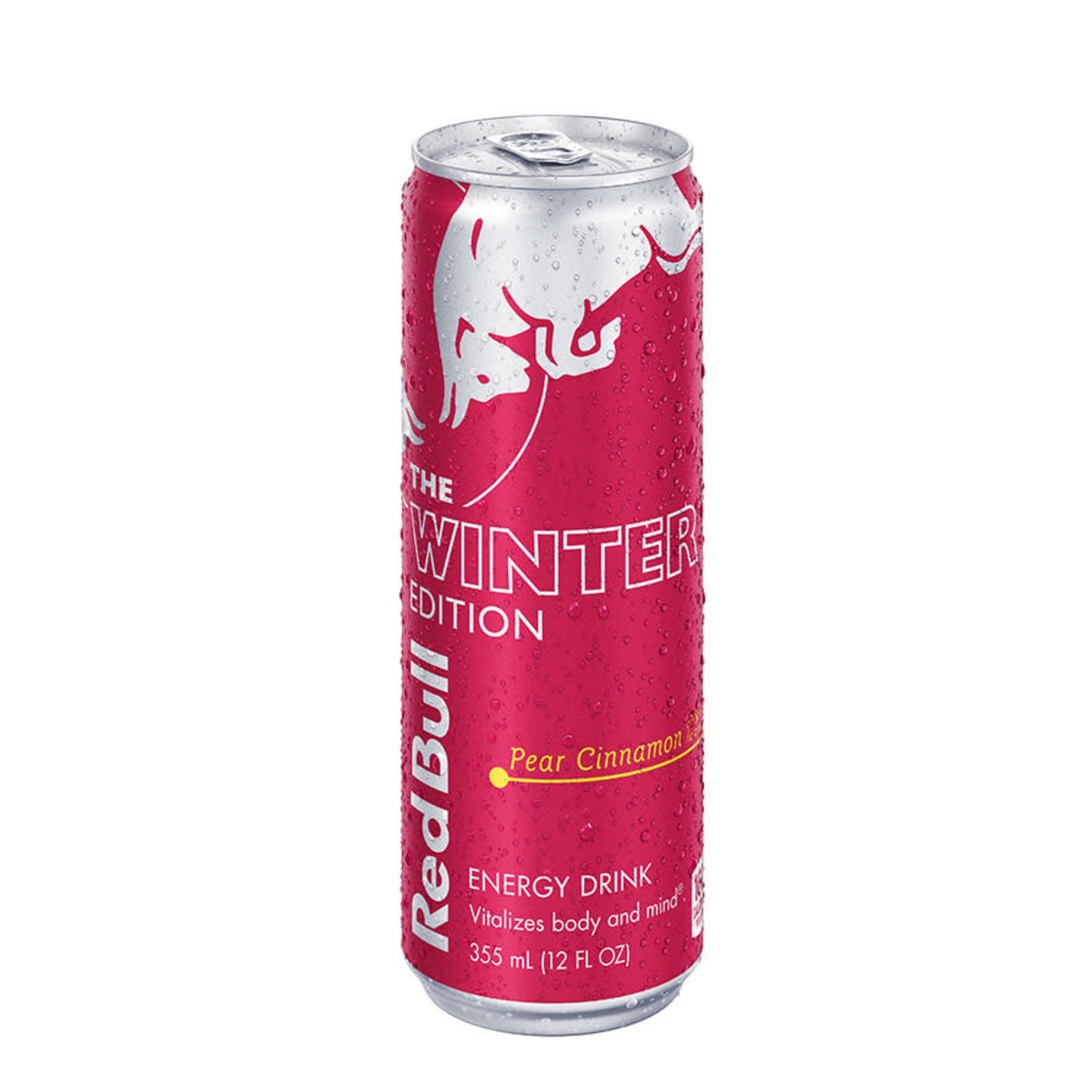 Red Bull Pear Cinnamon Winter Edition Energy Drink, 12 fl oz Can ...